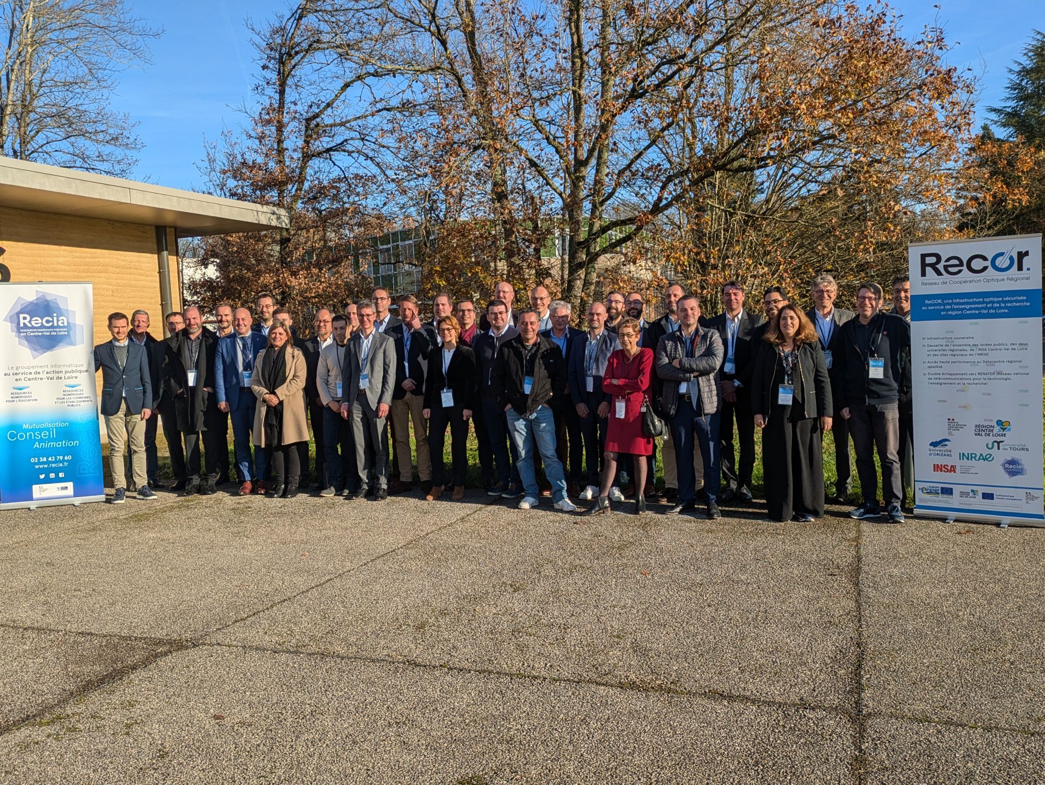 Inauguration du réseau ReCOR (Réseau de Coopération Optique Régional ...